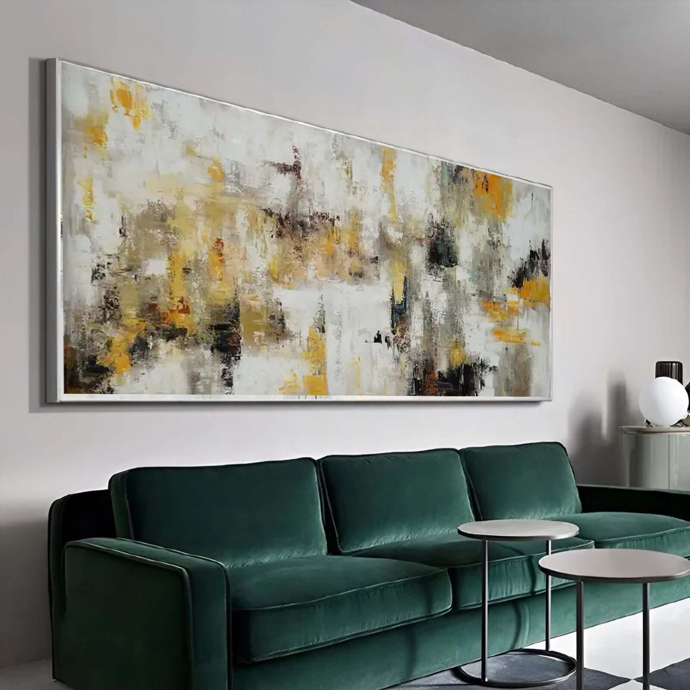 Resonance of colors - extra large abstract wall art painting | Best ...